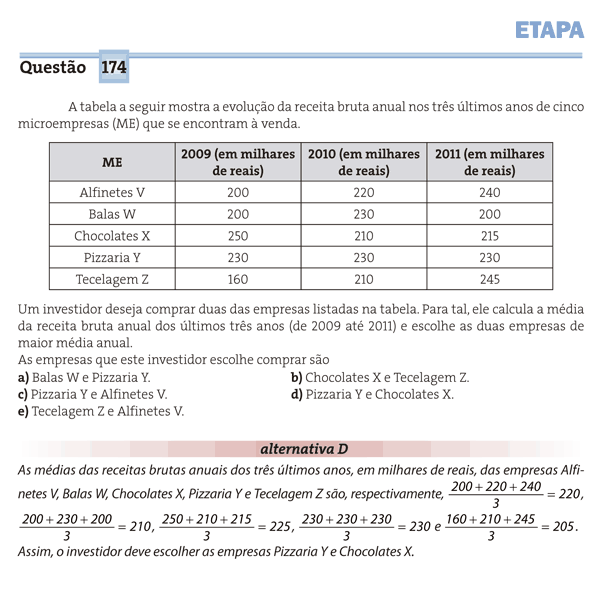 Confira a correção das provas e os gabaritos aqui - 138 21 - Curso Etapa